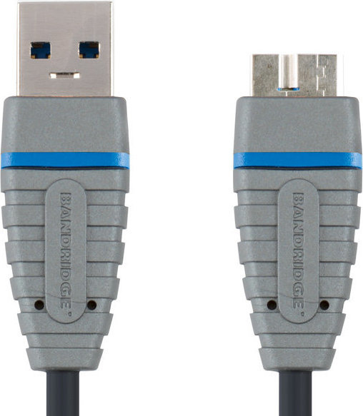 BANDRIDGE BCL5902 SS USB 3.0 -KAAPELI 2M USB 3.0 A UROS - USB 3.0 MICRO ...